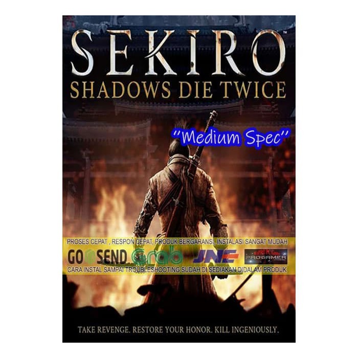 Sekiro Shadows Die Twice Cd Dvd Jogo Pc Gaming Laptop Jogos | Shopee Brasil