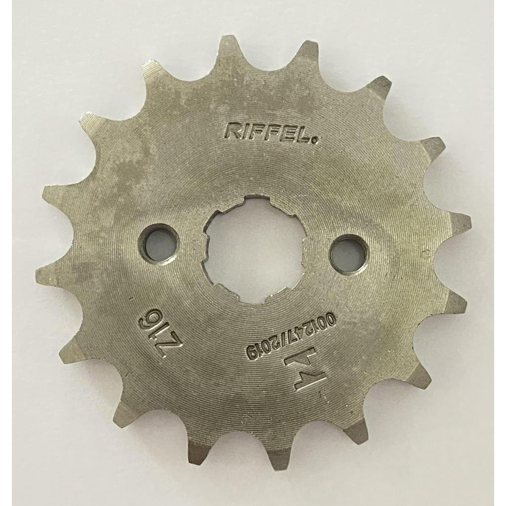 Pinhão 16 Dentes Riffel Biz 100 Biz 125 Biz110 Dream Pop 100 Aço 1045 ...