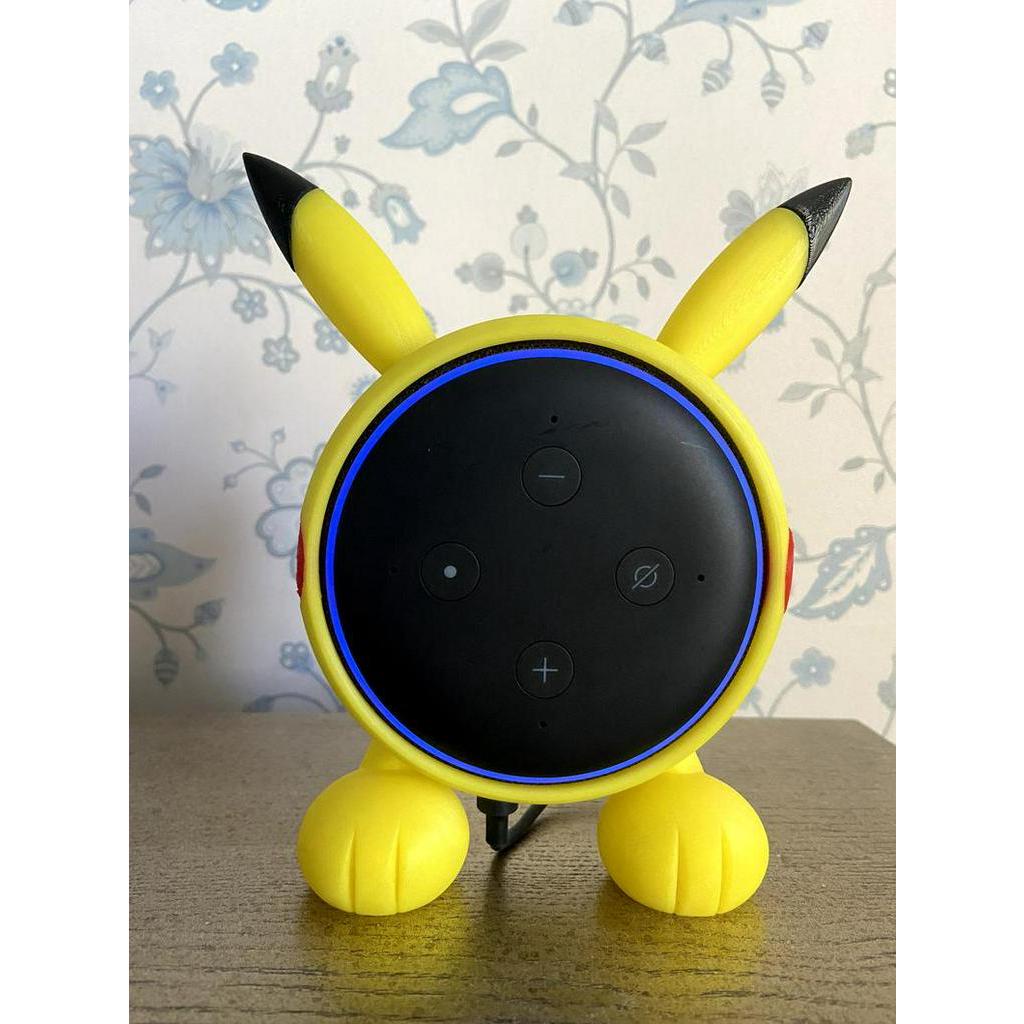 Suporte Alexa Echo Dot 3 - Pikachu | Shopee Brasil