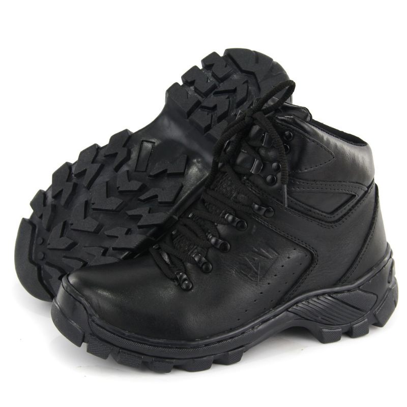 Bota Cat Exclusiva Masculina Preto Couro Arizona Caterpillar | Shopee ...