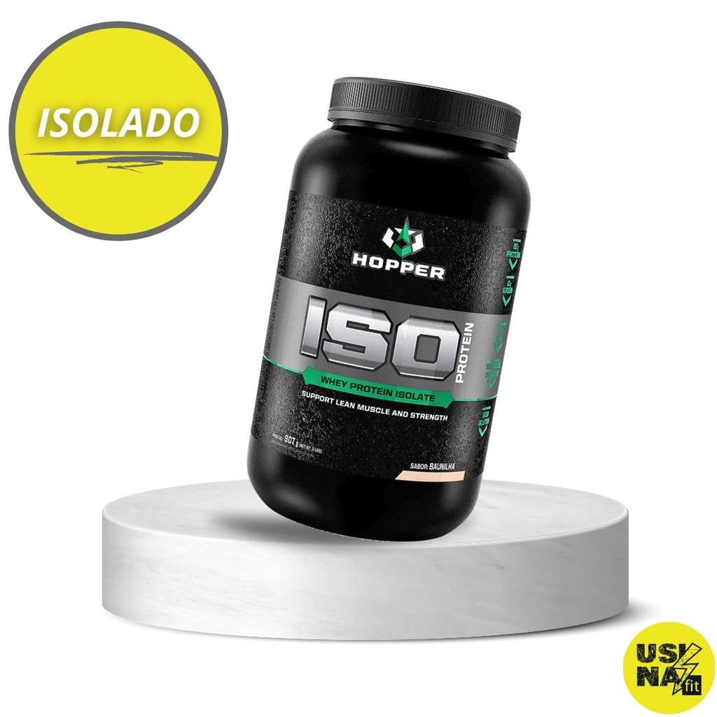 Whey Protein ISO Hopper 100% 907g Sabores | Shopee Brasil