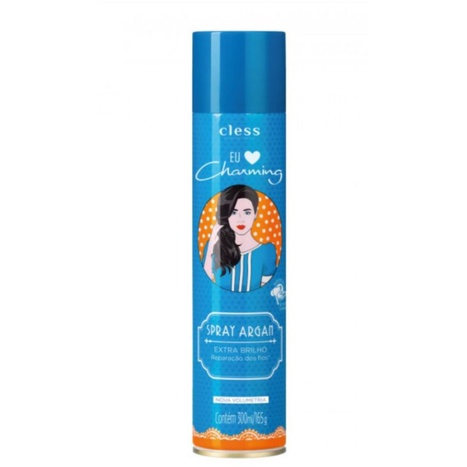 Spray de Brilho Cless Charming Argan 300ml | Shopee Brasil