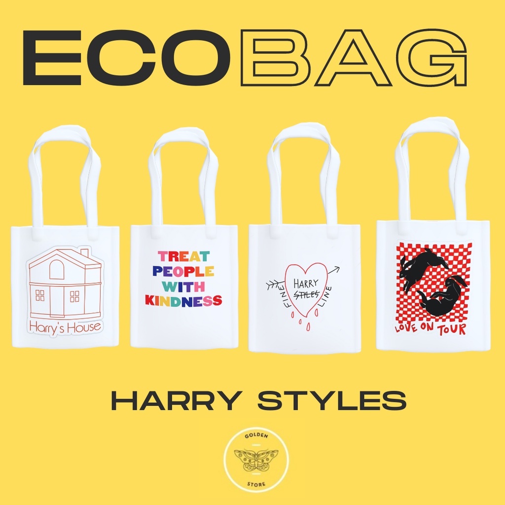 Ecobag Harry Styles | Shopee Brasil