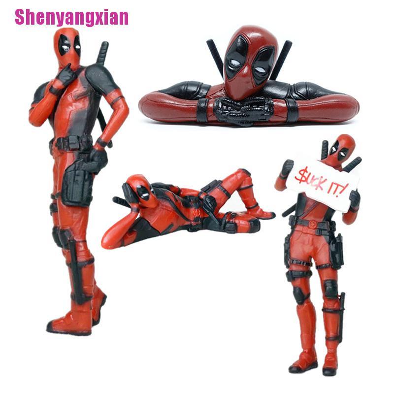 Action Figure Disney Marvel Deadpool 2 "Sentado Na Postura | Shopee Brasil