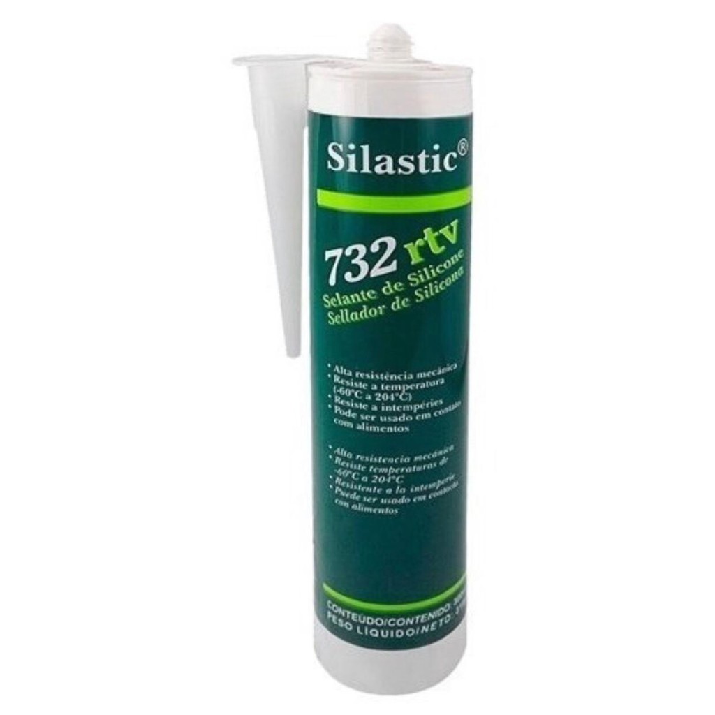 Selante Silastic 732rtv Dow Corning 300ml Inc. | Shopee Brasil