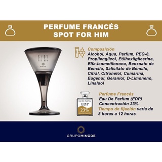PERFUME MASCULINO HINODE SPOT FOR HIM FRAGRÂNCIA MASCULINA (ORIGINAL ...