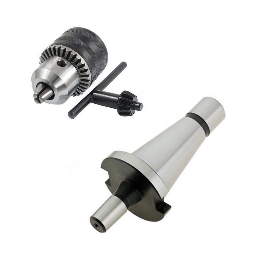 kit mandril com chave 1,5 a 13 mm b16 + mandril iso40 | Shopee Brasil