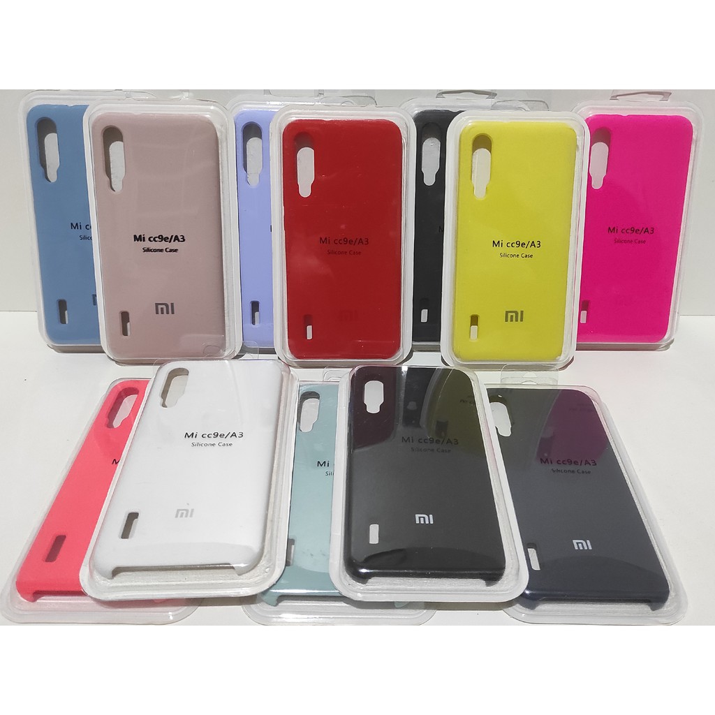 Capa Case Capinha Mi A3 CC9e Original Silicone Liquido Aveludada ...