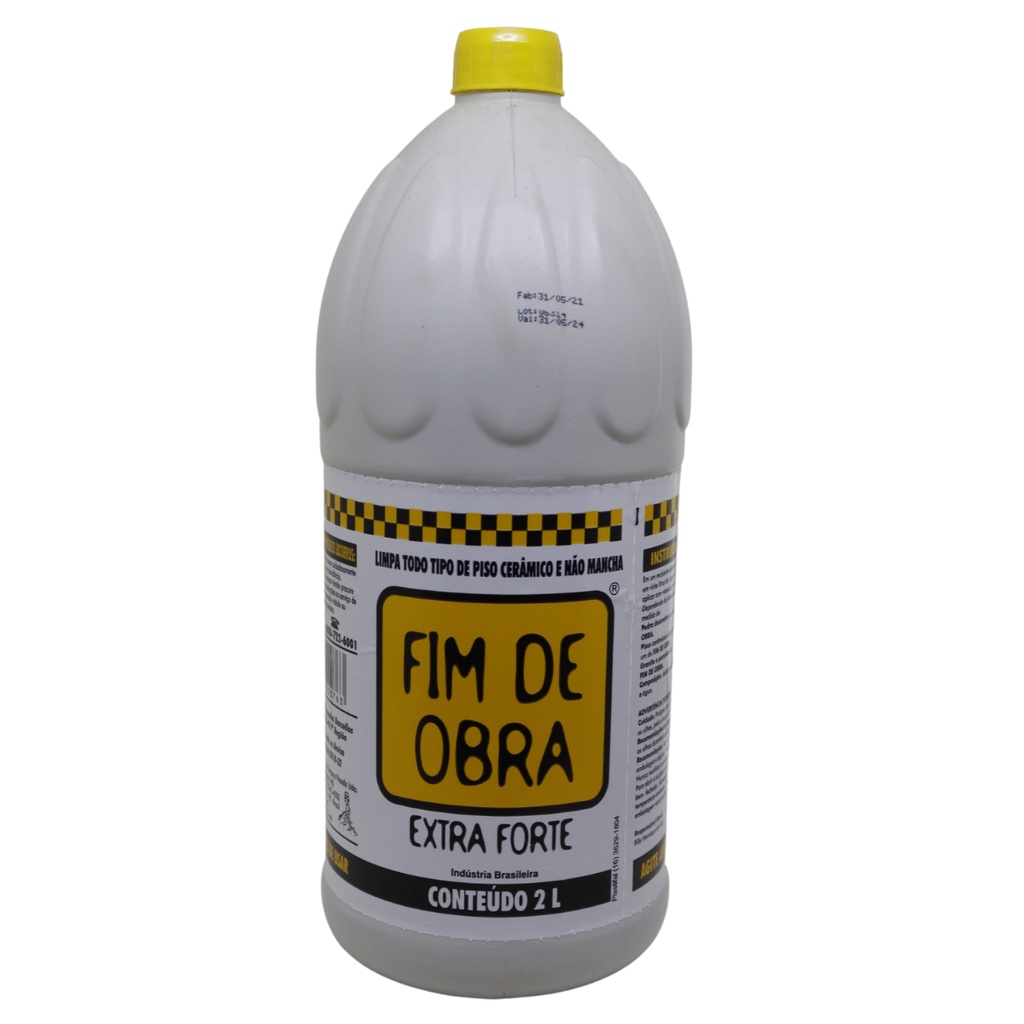Fim De Obra Extra Forte 2 Litros | Shopee Brasil