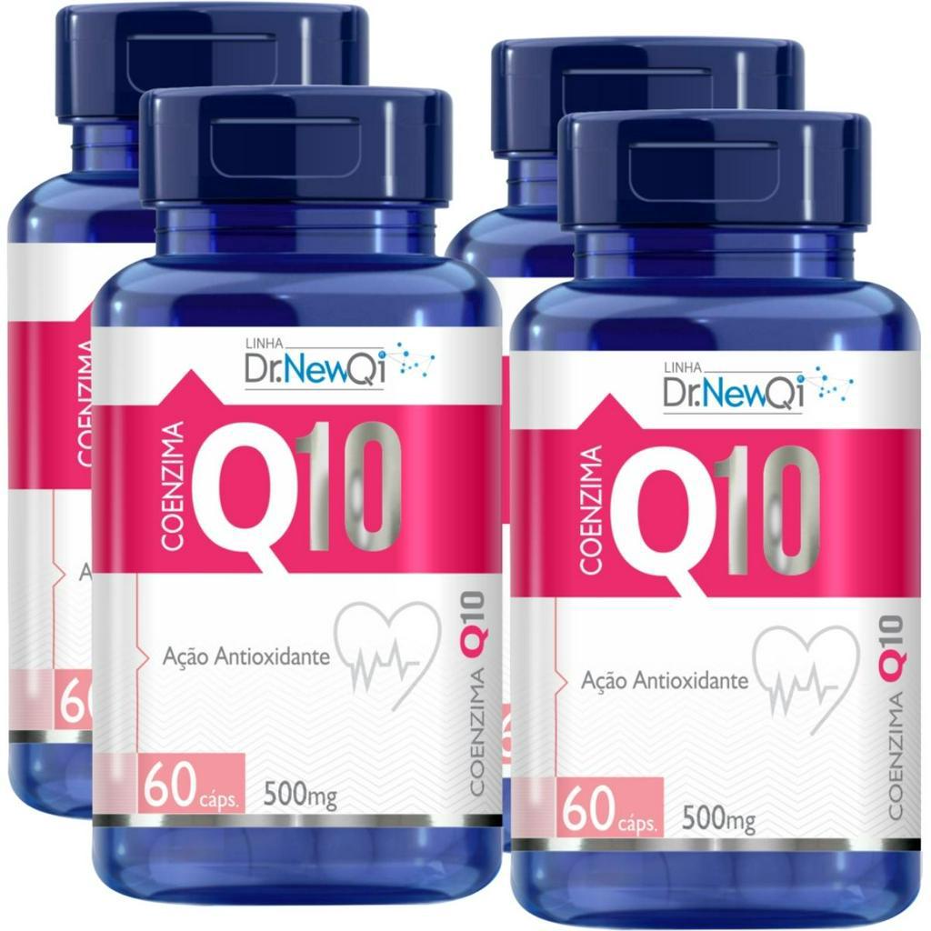 Coenzima Q10 500mg 60 Cápsulas Dr New Qi Upnutri Kit X4 | Shopee Brasil