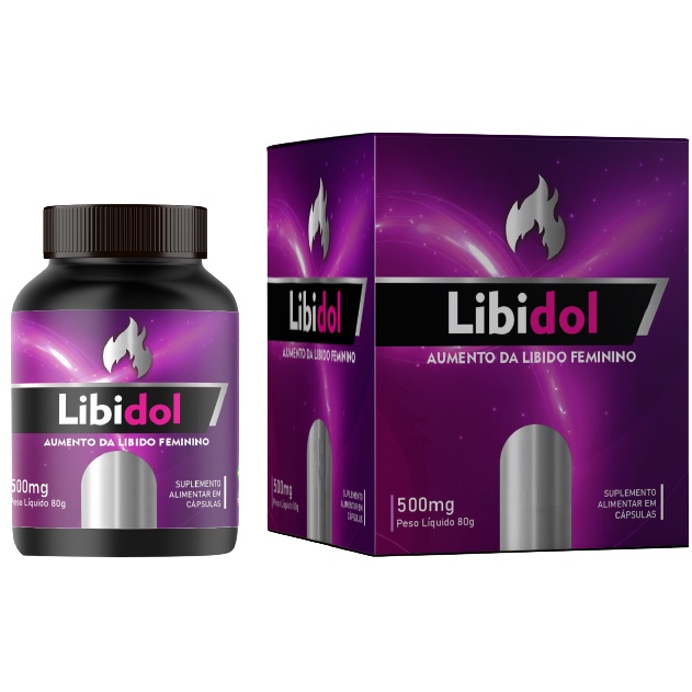 Kit 15 Unidades Libidol 120 Capsulas Aumento Feminino Vitaminas e ...