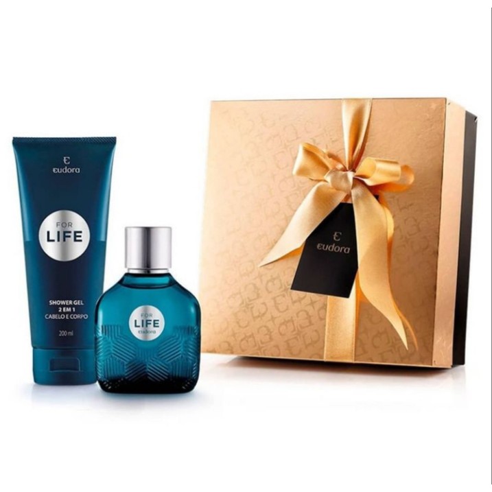 Kit For Life Perfume + Shower Gel Eudora | Shopee Brasil