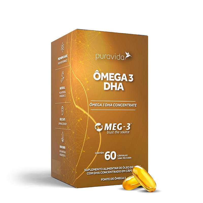 Ômega 3 Dha - Concentrado - Meg - 3 - Trust The Source | Shopee Brasil