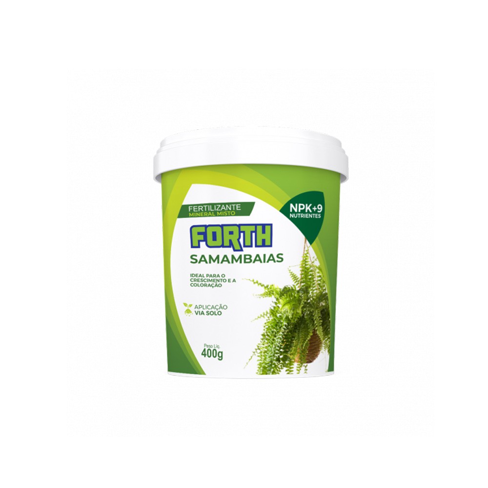 Fertilizante Adubo Forth Samambaias 400g | Shopee Brasil