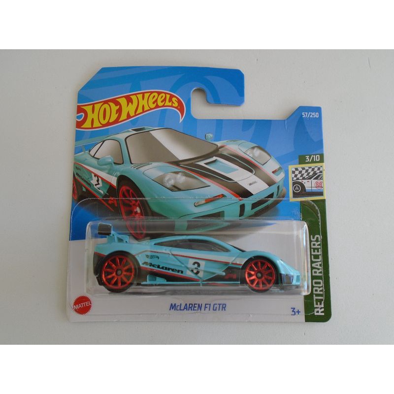 Hot Wheels McLaren F1 GTR - HCW37 - Lote C 2022 - Retro Racers 3/10 ...