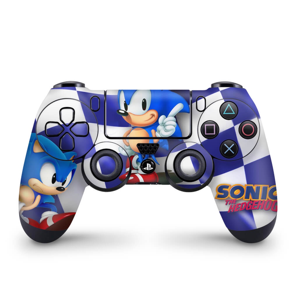Skin PS4 Controle Adesivo - Sonic The Hedgehog | Shopee Brasil