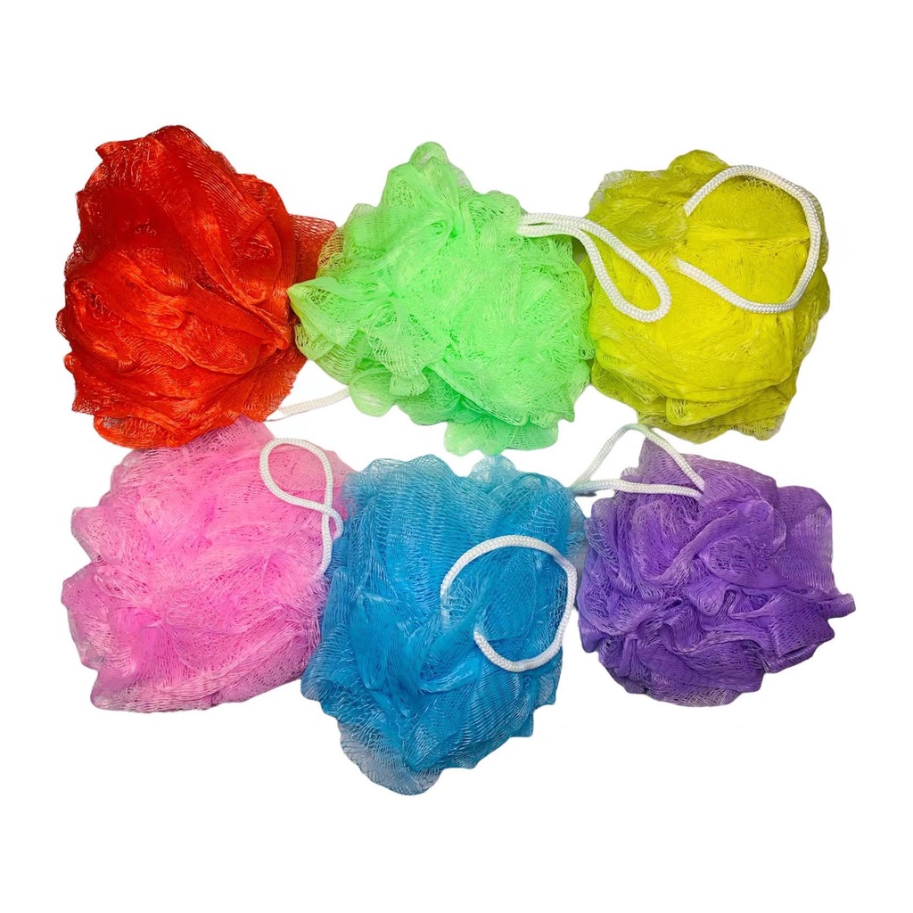 Esponja bucha de banho em nylon | Shopee Brasil