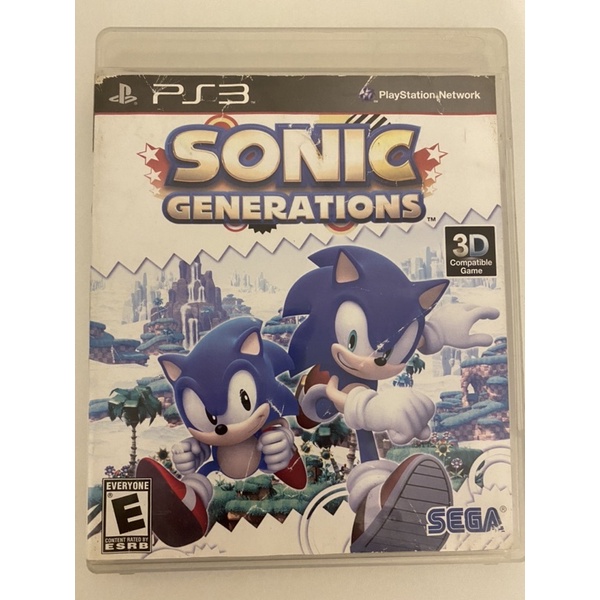 Sonic Generations - PS3 Original Completo | Shopee Brasil