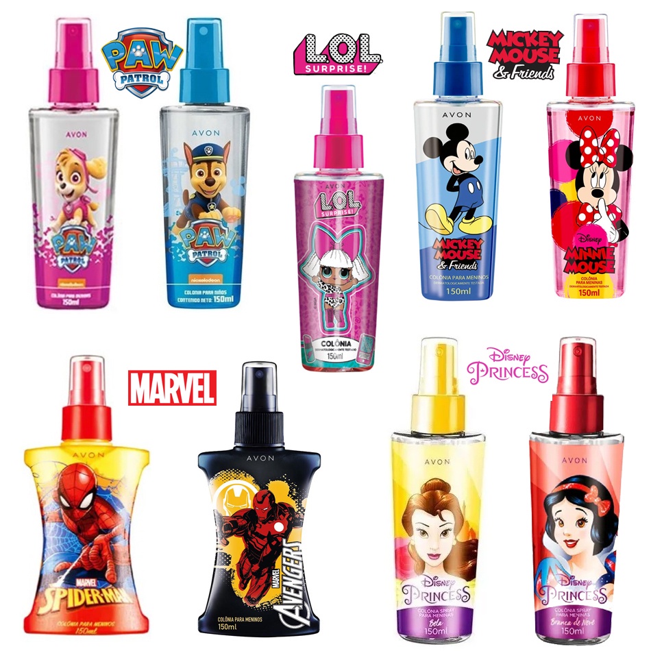 Colônia Perfume Infantil Avon Menina Menino | Shopee Brasil