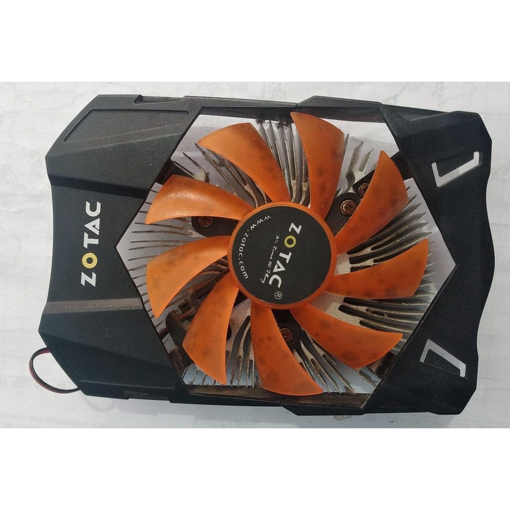 Cooler Placa Video Zotac Gtx 750TI Original (somente o cooler) | Shopee ...