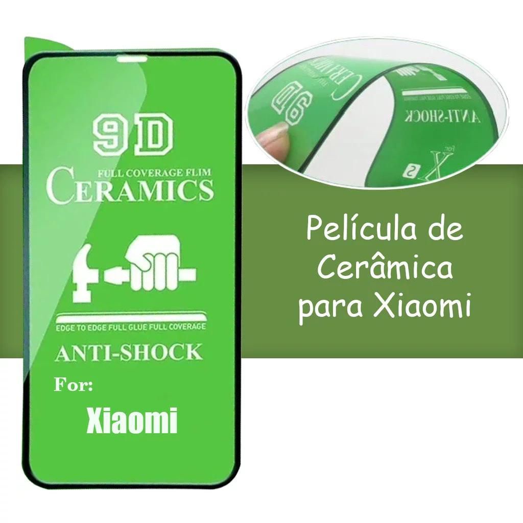 Película 9d 3d Xiaomi Redmi Gel Hidrogel Cerâmica Flexível Poco X3 Poco