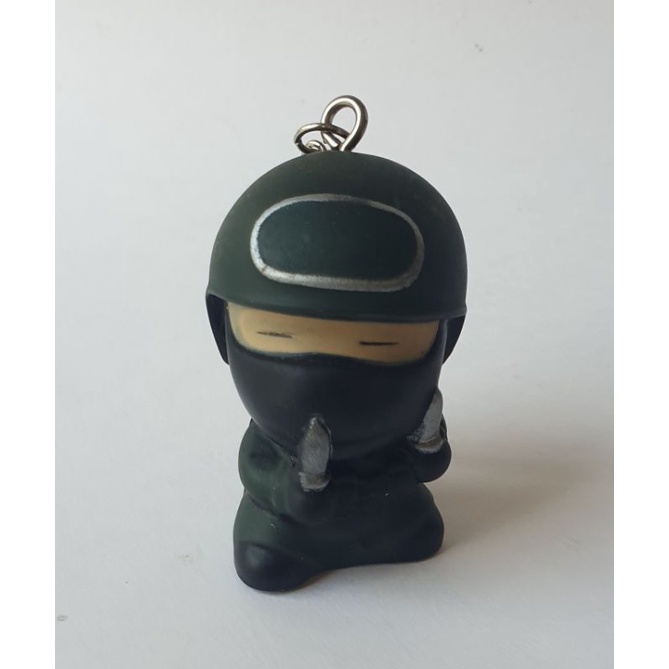 Chaveiro Figura Jogo Counter Strike Militar Verde Pvc | Shopee Brasil