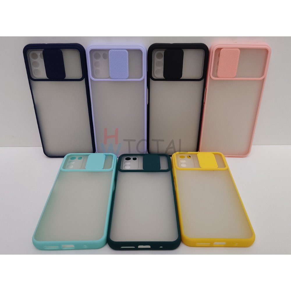 Capa Case Capinha Xiaomi Poco M3 6,53" Rigida Slide Flip Anti Impacto ...