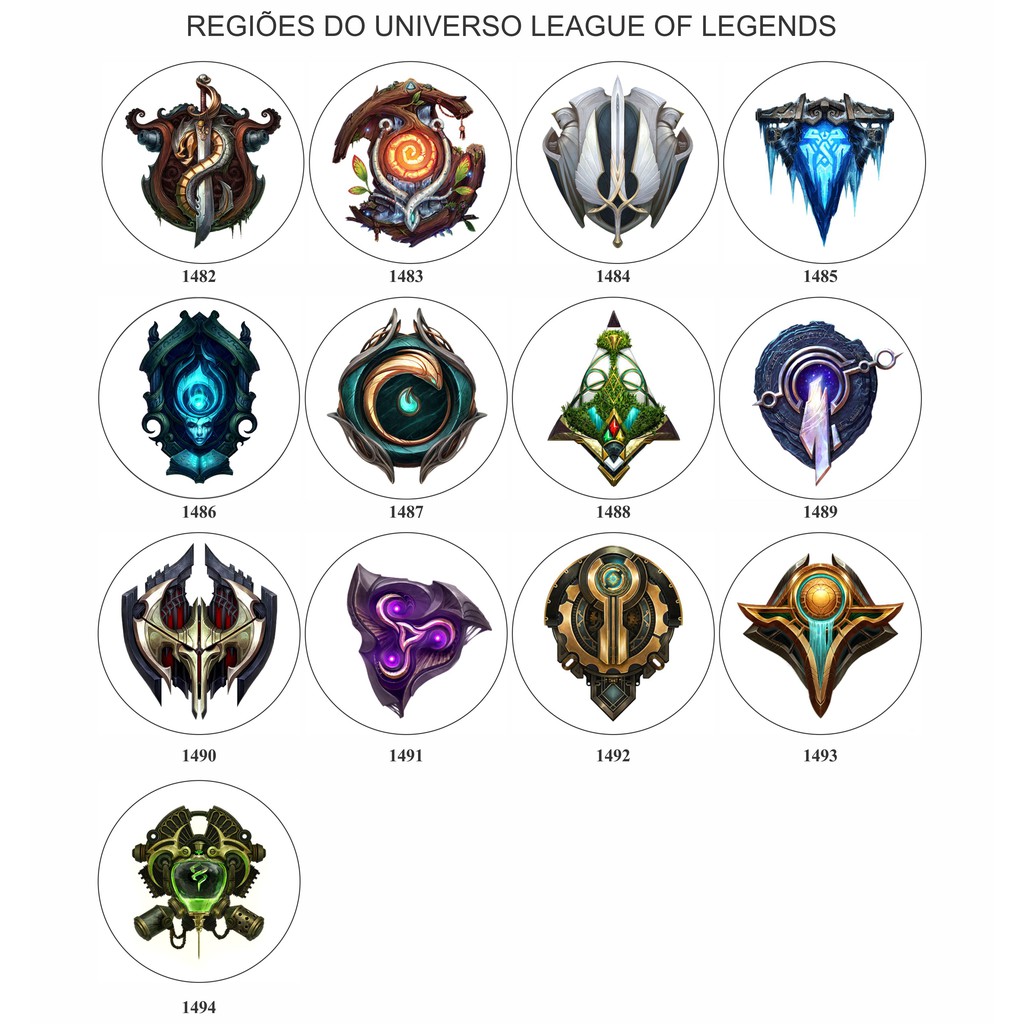 Quadro Decorativo Game League Of Legends Lol Teemo Lulu 5pçs ...