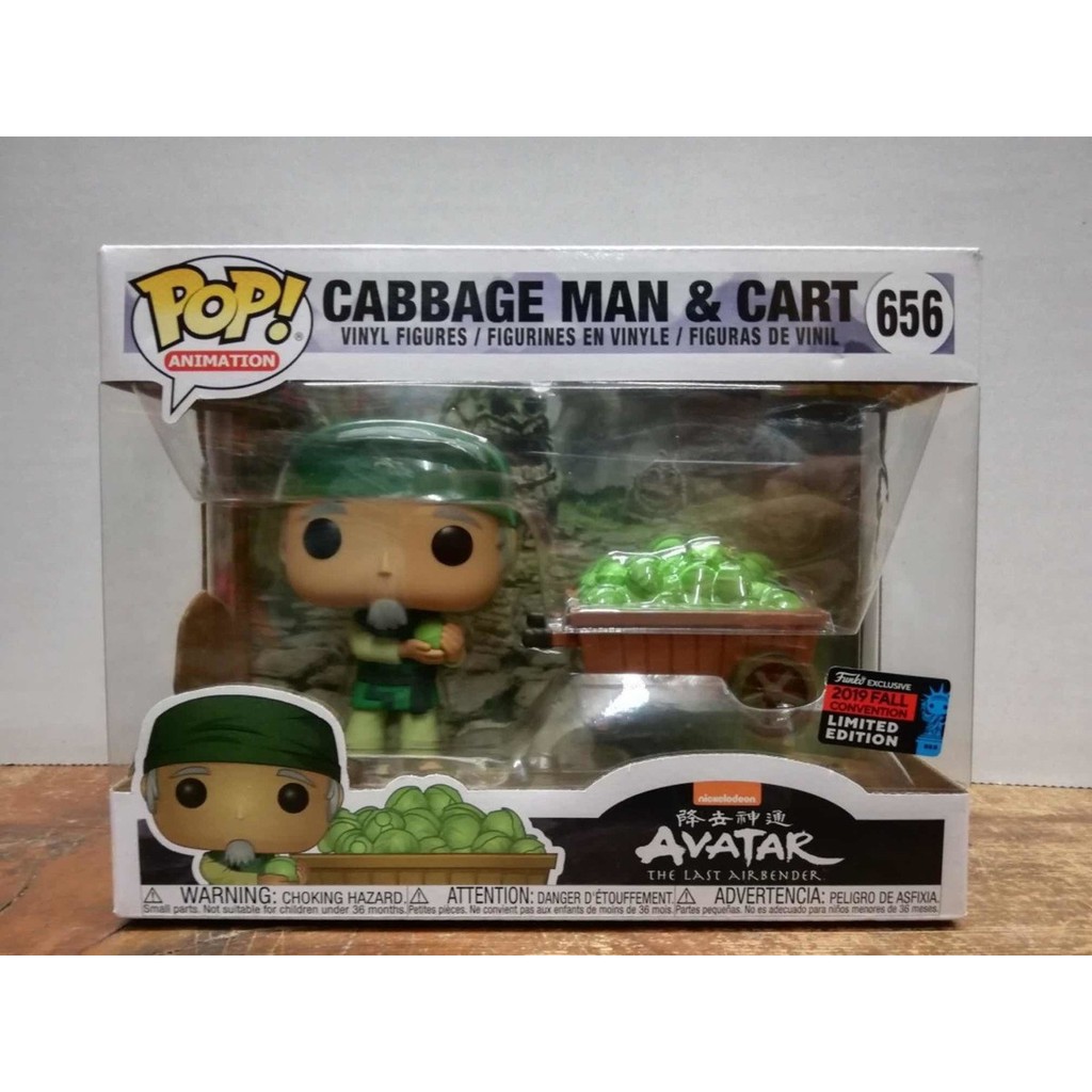 Funko Pop #656 Cabbage Man E Cart Avatar | Shopee Brasil