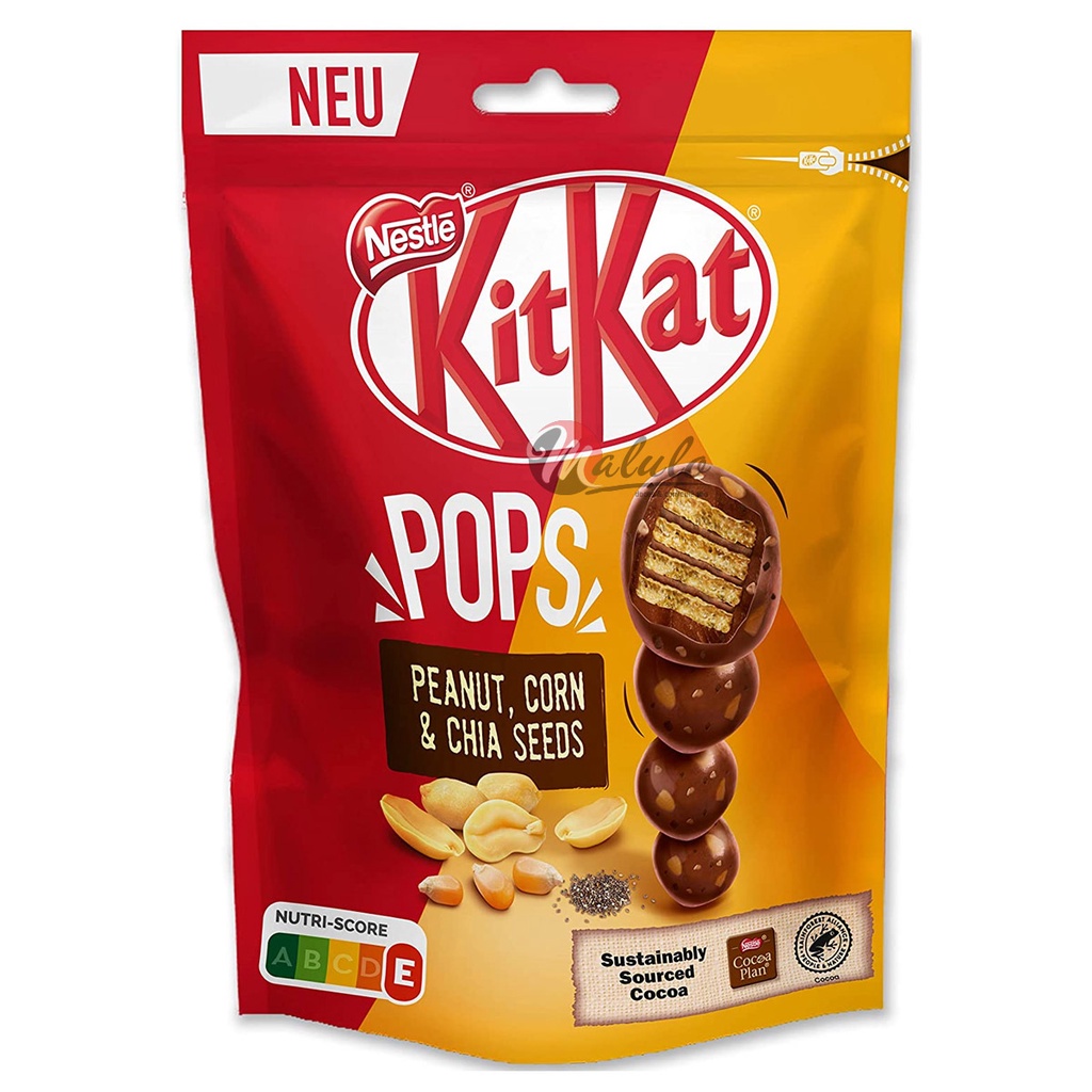 Kit Kat Pops Peanut, Corn e Chia 110g | Shopee Brasil