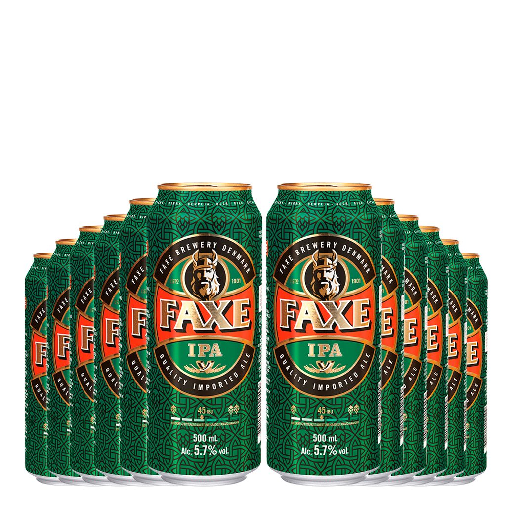 Kit de Cervejas Viking Ipa "Vikipa" - 12 Unidades | Shopee Brasil