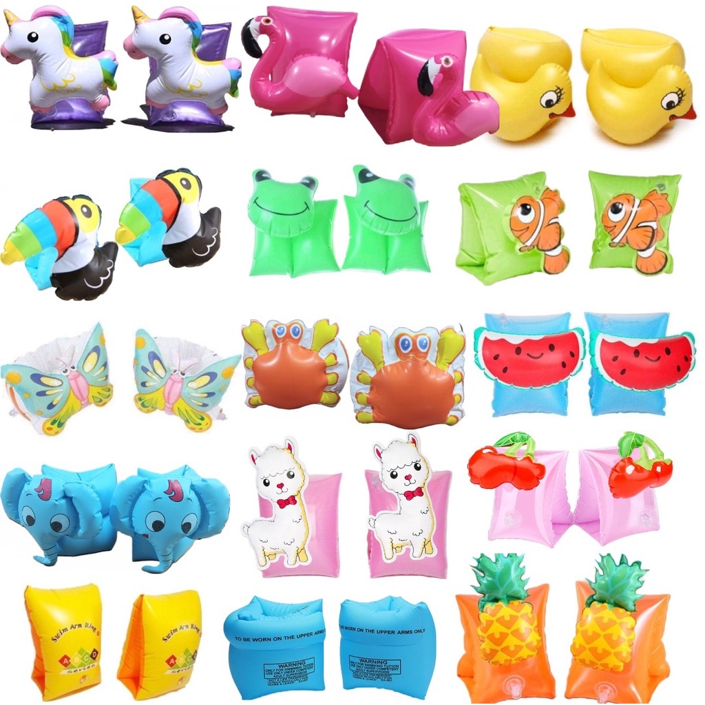 Bóia De Braço Inflável Infantil Natação Piscina - Desconto no Preço