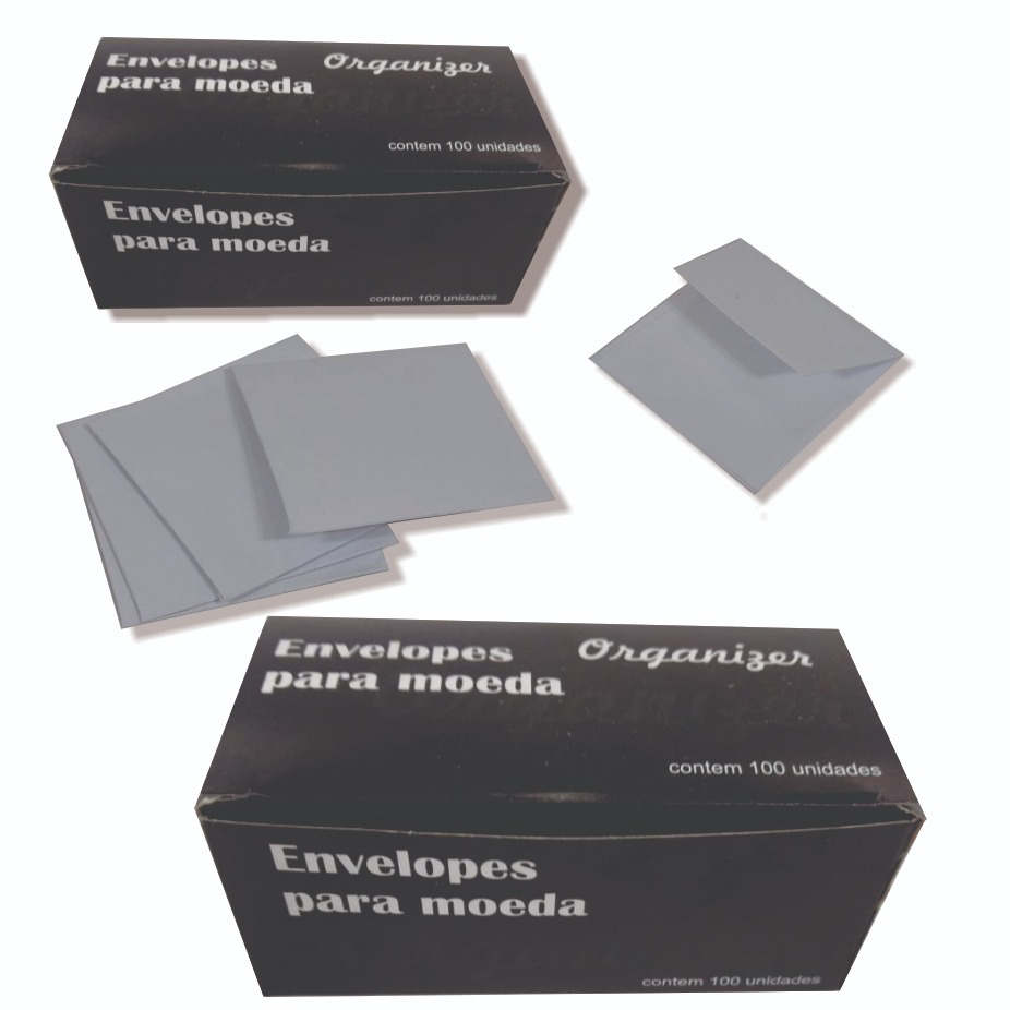 Envelope De Papel Para Moedas Com 1000 Unidades Shopee Brasil