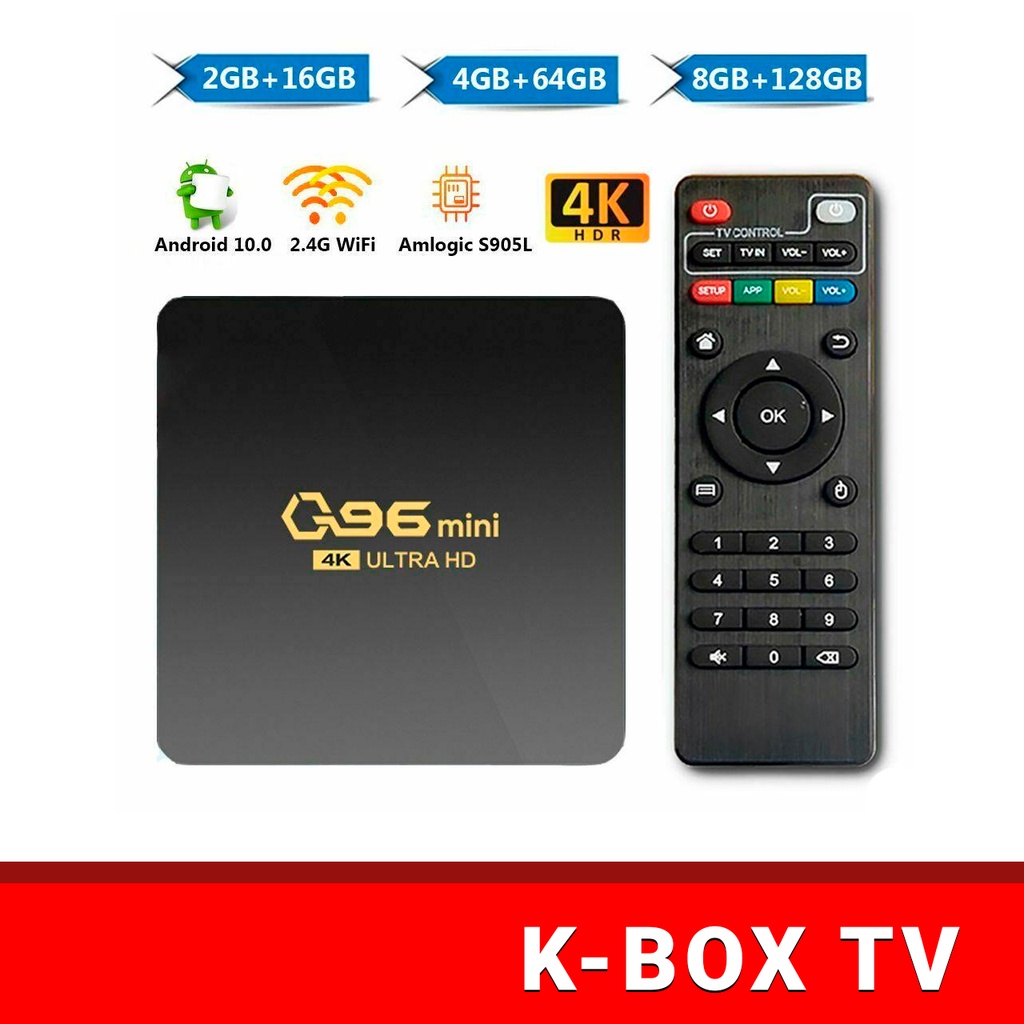 Q96 MINI 8GB + 128GB 4k | Shopee Brasil