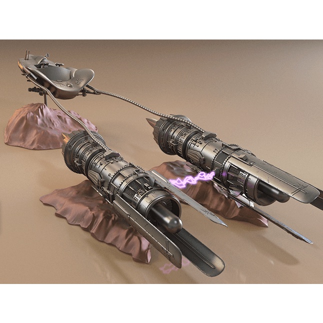 Pod Racer - Anakin Skywalker - Star Wars - Diorama - Figure | Shopee Brasil