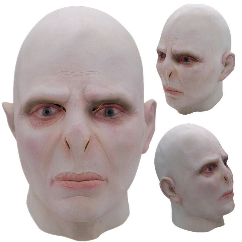 Harry Potter Lord Voldemort Mask Helmet Cosplay Halloween Headgear ...