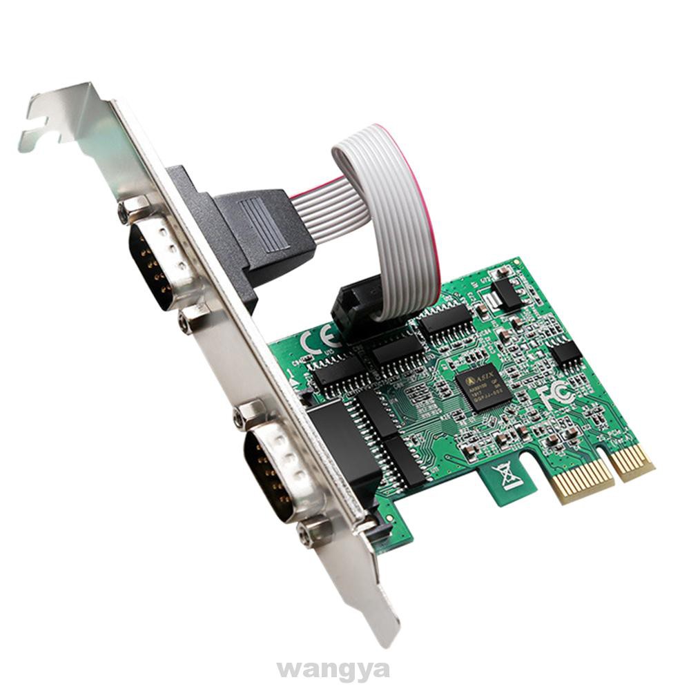 Expansão Para Pc 25 Mbps Com Db9 Pci Express Rs232 Serial 2 Portas Adaptador De Cartão | Shopee ...