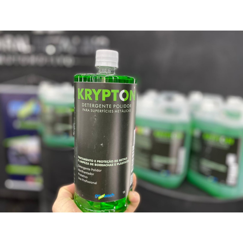 Krypton Detergente Polidor Para Metais Go Eco Wash | Shopee Brasil