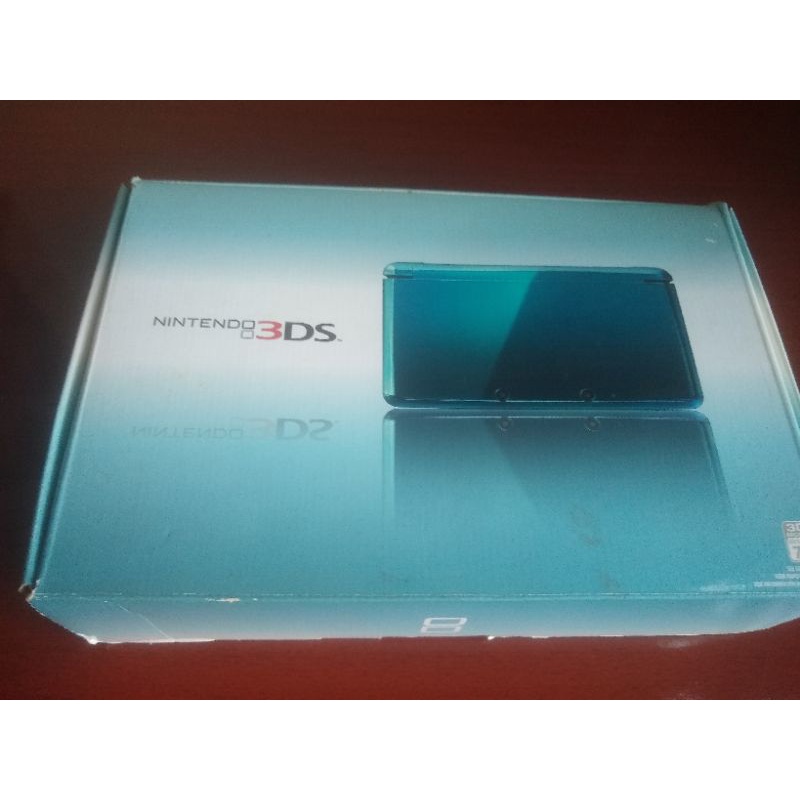 Nintendo 3DS Aqua Blue Completo Desbloqueado + Case Super Mario Bros ...