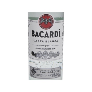 Rum Bacardi Carta Blanca Branco 980ml | Shopee Brasil