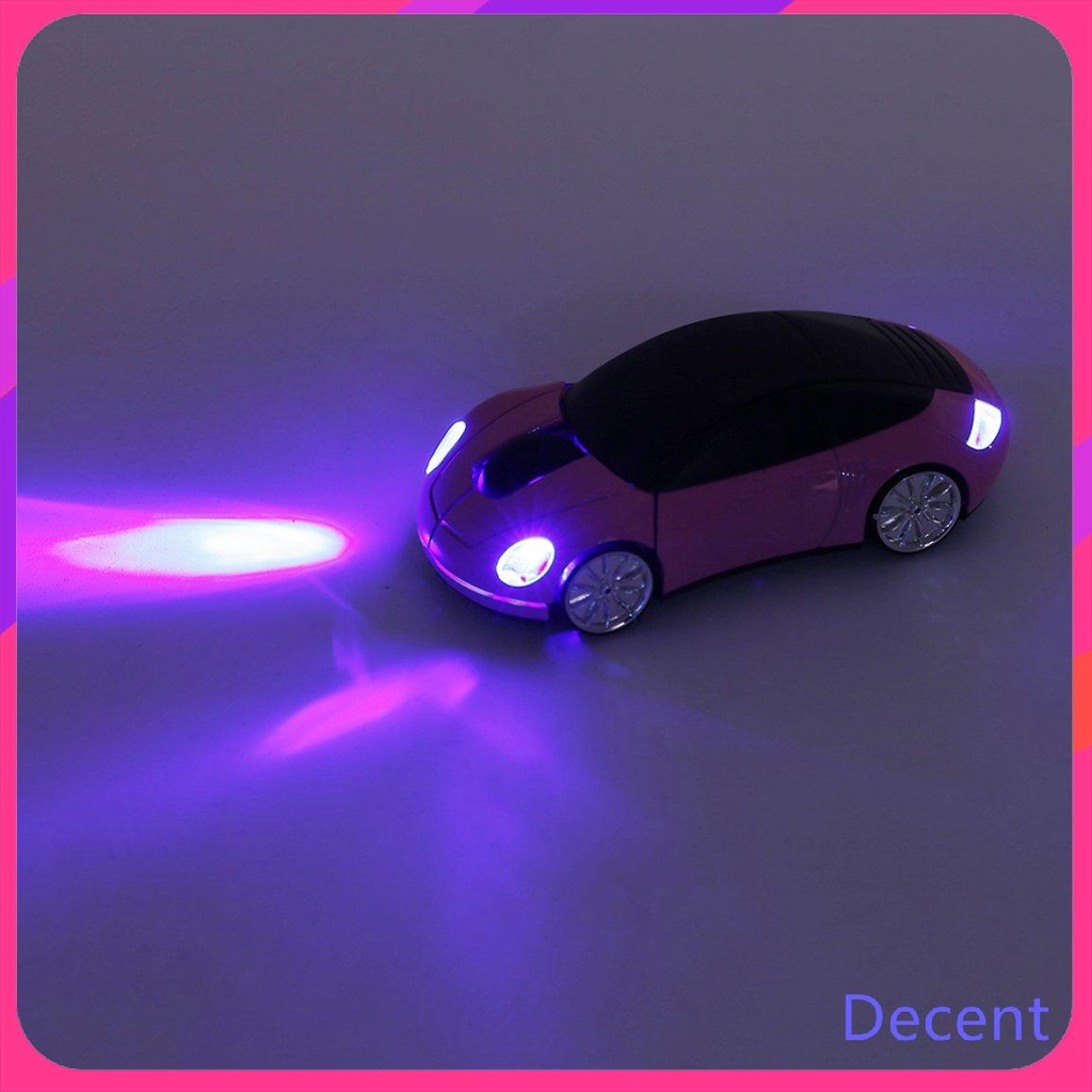 Mouse modelo mouse sem fio Porsche para carro rosa | Shopee Brasil