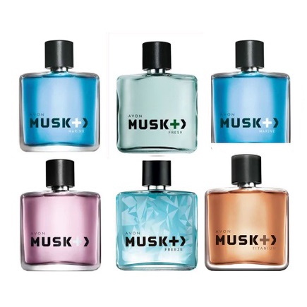 Musk + Deo Colônia Avon 75ml - Mais concentrado. Perfume masculino ...