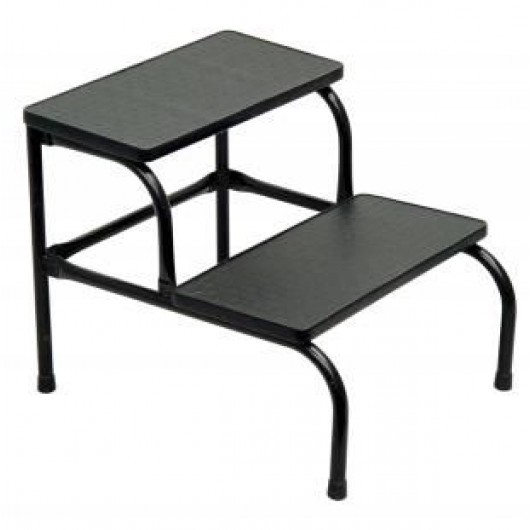 Escada 2 degraus - Escadinha para maca - Preta | Shopee Brasil