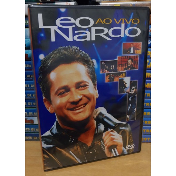 DVD Leonardo Ao Vivo (Original Lacrado) | Shopee Brasil