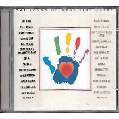 CD: The Songs Of West Side Story (All-4-One; Selena Quintanilla; Aretha ...
