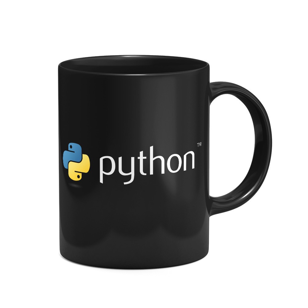 Caneca Dev Python Preta | Shopee Brasil