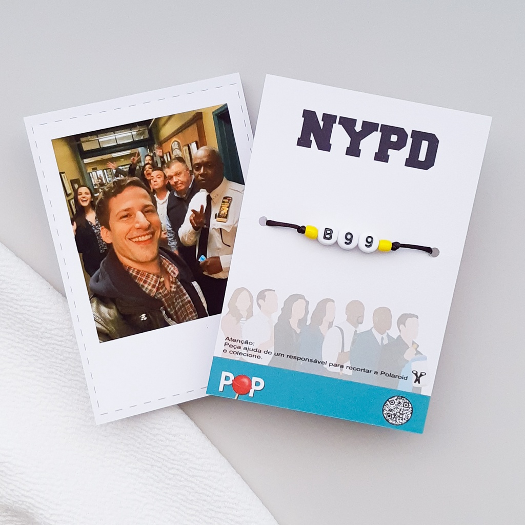 pulseira brooklyn nine nine b99 com foto | Shopee Brasil