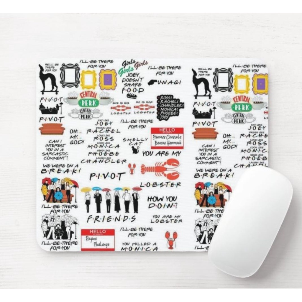 Mouse Pad Friends | Shopee Brasil