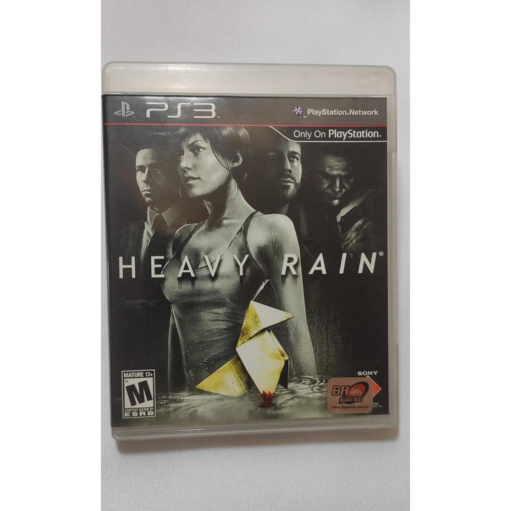 JOGO HEAVY RAIN - PS3 - ORIGINAL - MÍDIA FÍSICA | Shopee Brasil