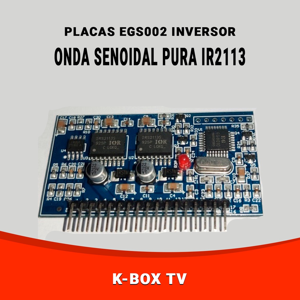 Placas Egs002 Inversor Onda Senoidal Pura Ir2113 | Shopee Brasil